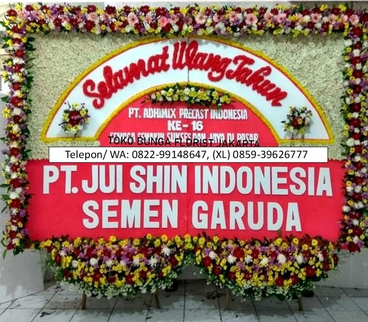 Bunga Ucapan Selamat Kantor Cabang Bank Mandiri Jakarta Pusat - Florist ...
